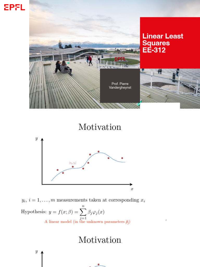 5 Linear Least Squares Pdf Statistics Numerical Analysis