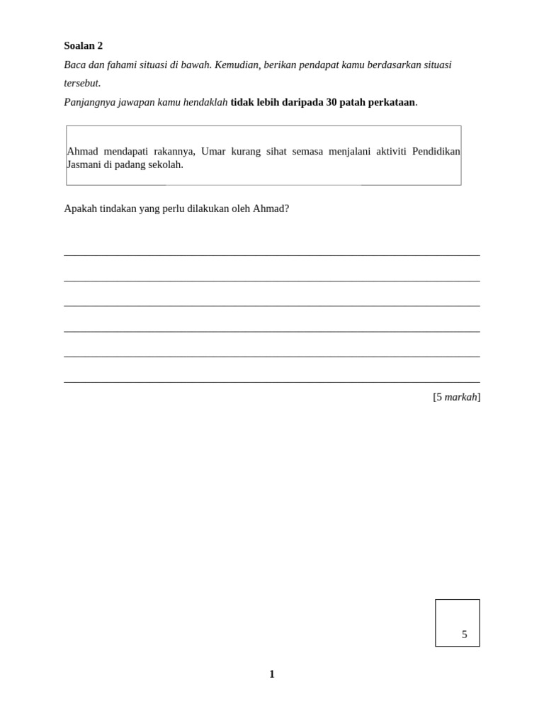 SK FELDA NERAM 1 | PDF