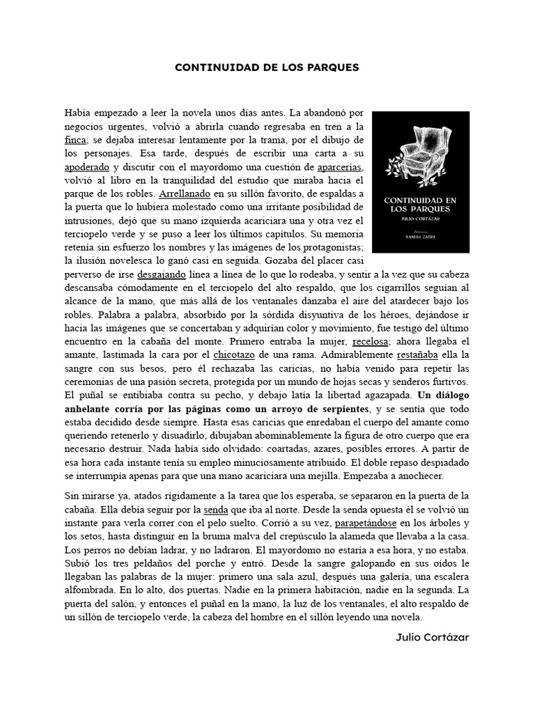 Continuidad de Los Parques | PDF
