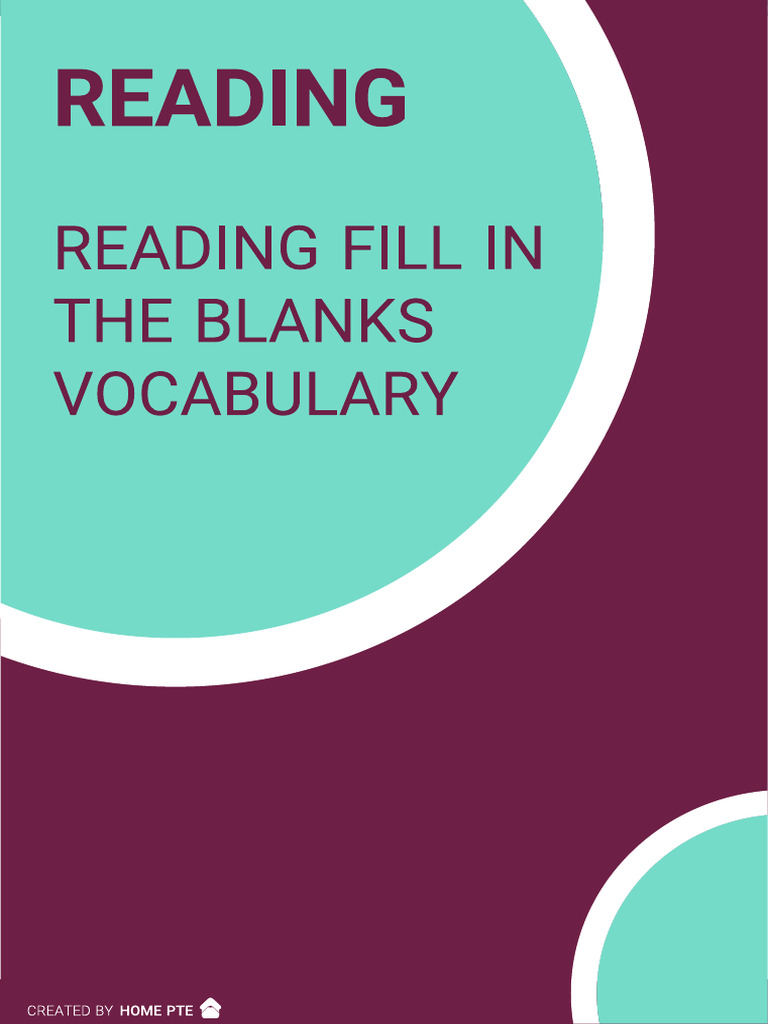 Reading Advanced Vocab | PDF