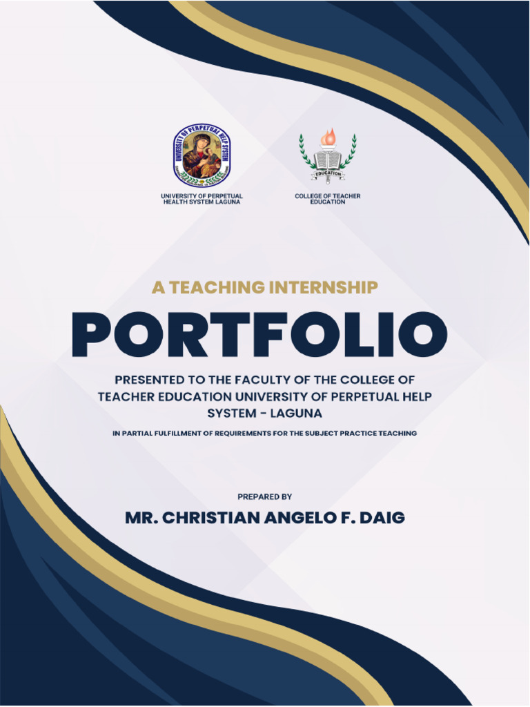 DaigChristianAngelo_Teaching Internship Portfolio-1 | PDF | Learning ...