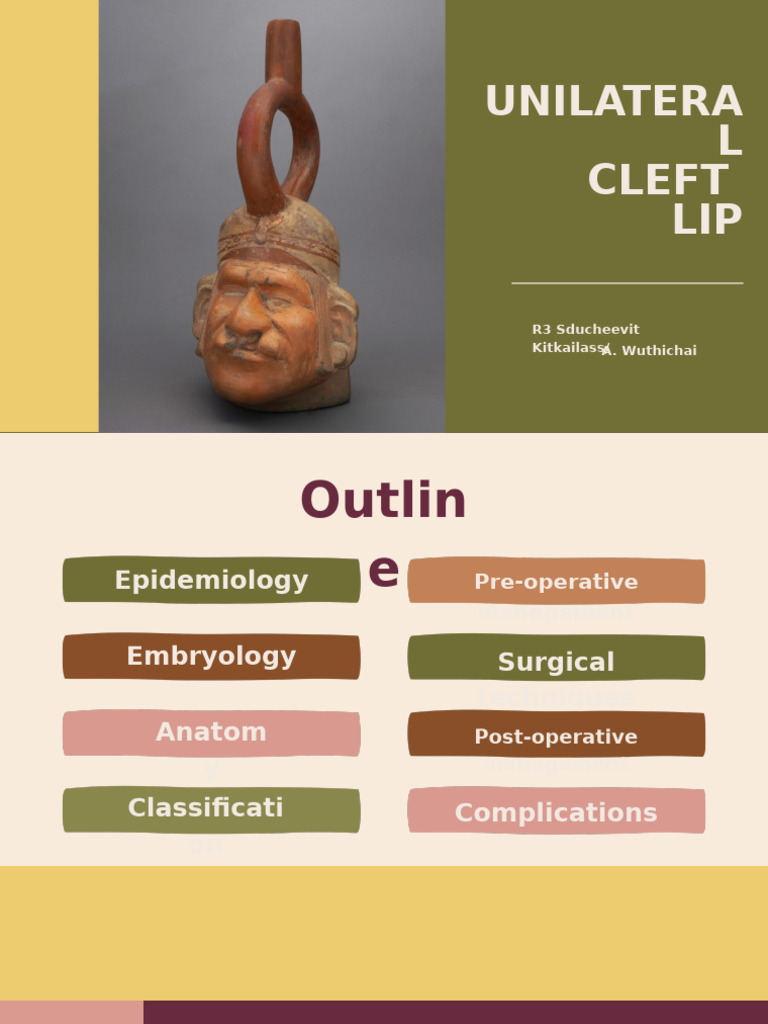 Unilateral Cleft Lip Part1 | PDF | Human Nose | Lip