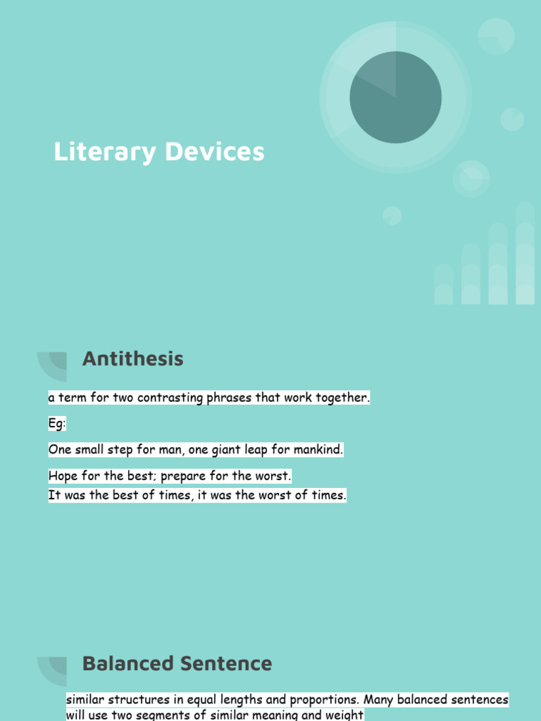 Literary Devices | PDF