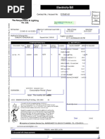 Kenya Power Utility Bill Template | PDF