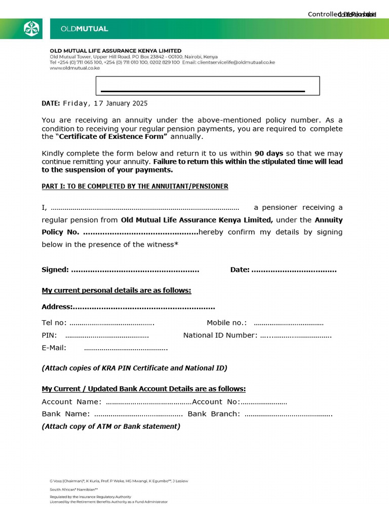 Certificate of Existence Form (Coe) | PDF | Privacy | Money Laundering