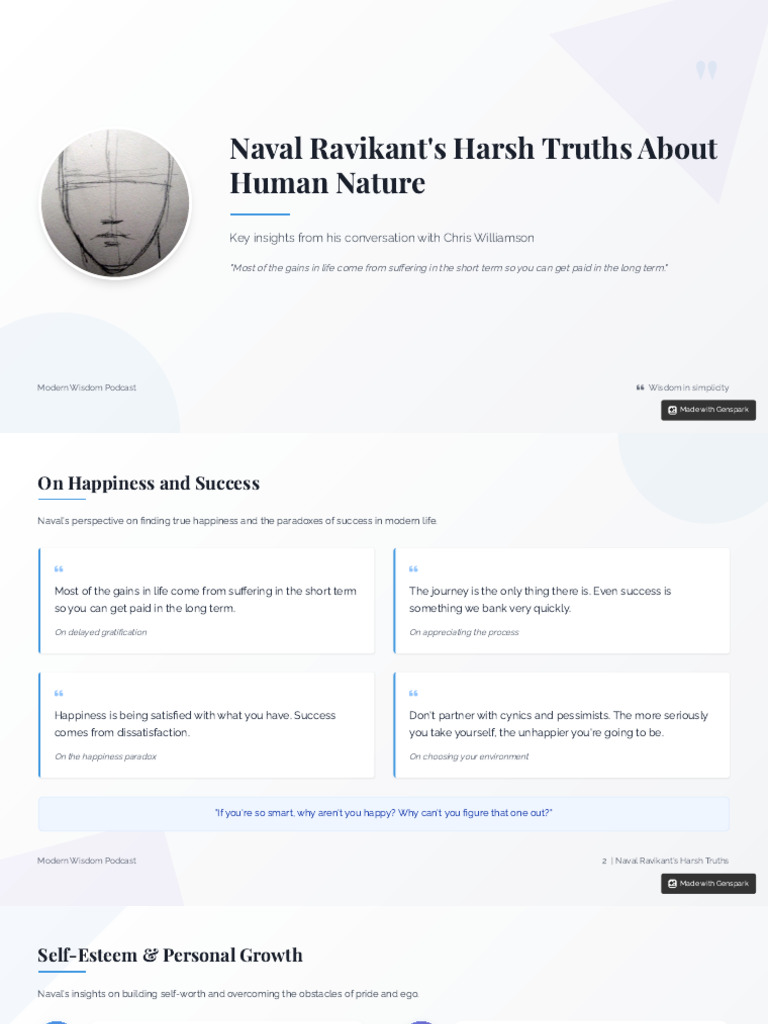 Naval Ravikant Insights-1 | PDF | Mind | Disciplines