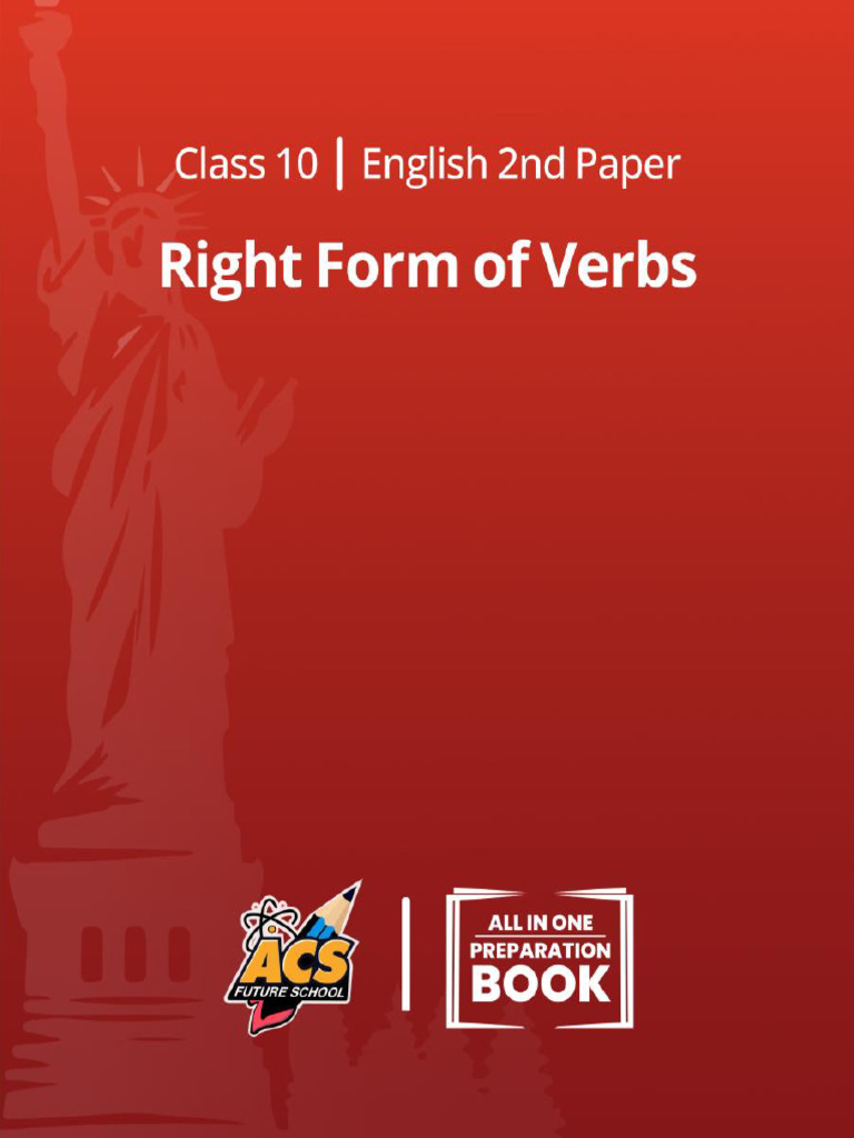 AP- Class 9 - English 2nd - Right Forms of Verb | PDF | Verb ...