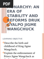 Brief History of The Five Kings of The Kingdom of Bhutan | PDF | Bhutan ...