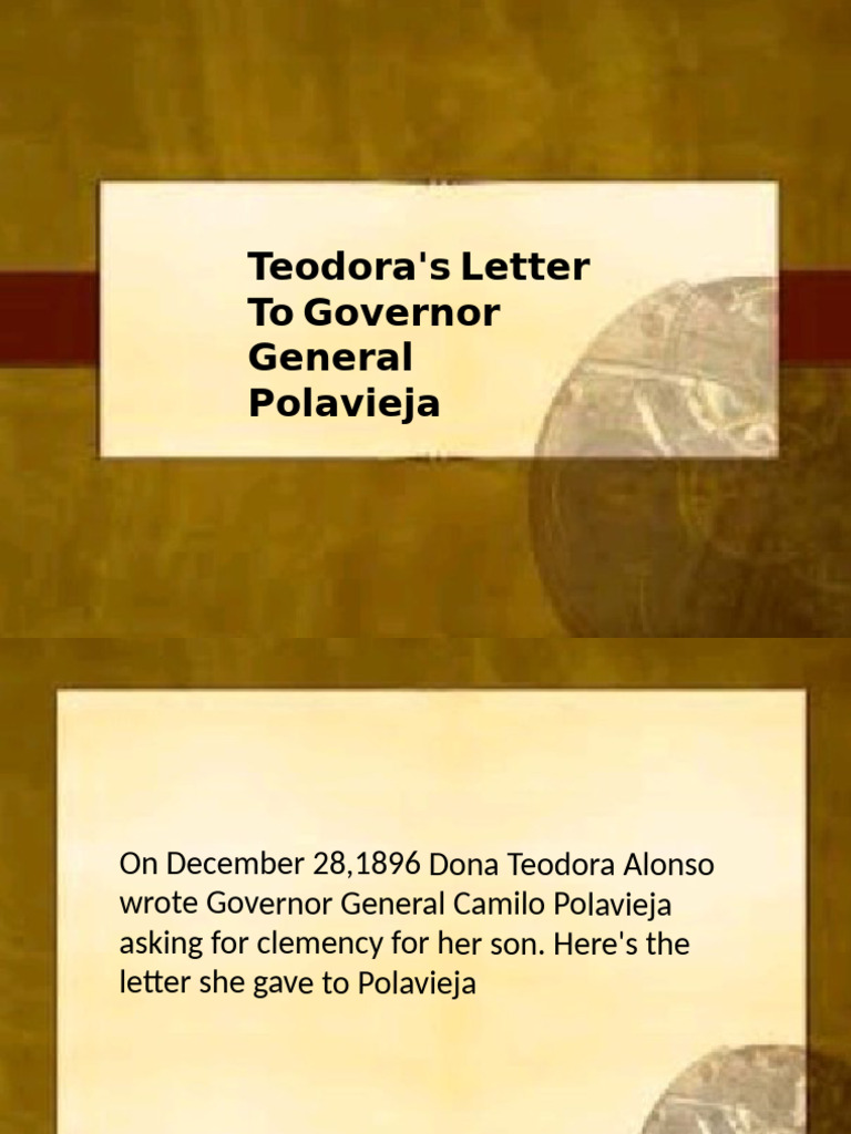 Teodora Alonso's Plea for Clemency | PDF | Justice | Crime & Violence