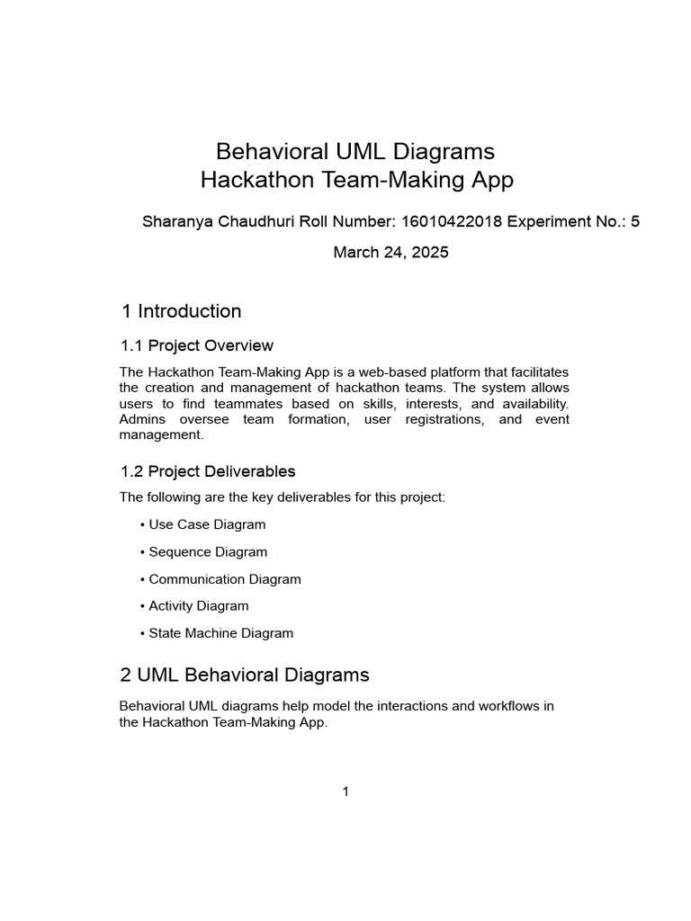 Sharanya Exp5 16010422018 | PDF | Use Case | Software Engineering