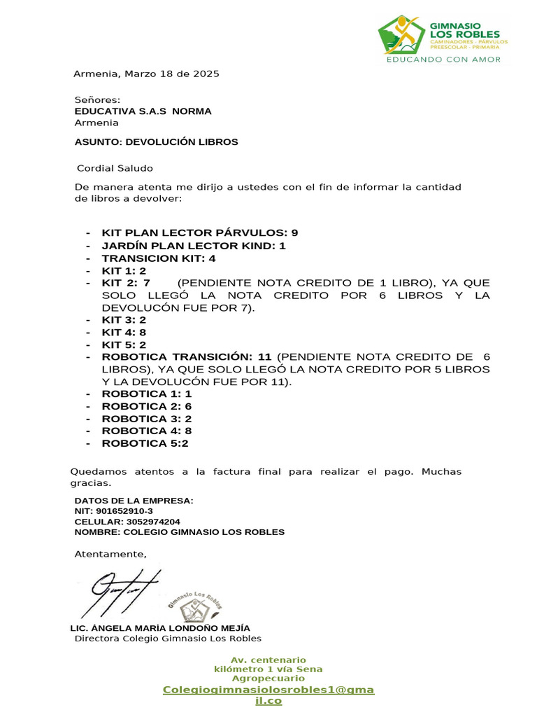 Carta Norma 2025 | PDF