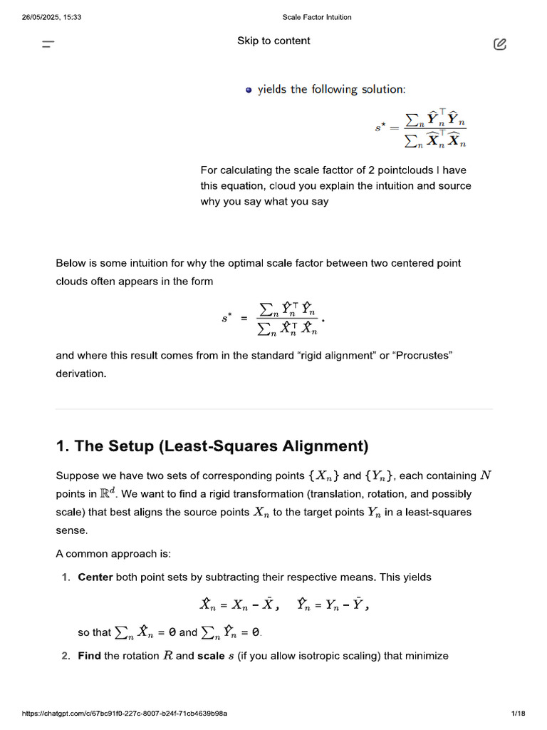Scale Factor IntuitionScale Factor IntuitionScale Factor IntuitionScale ...