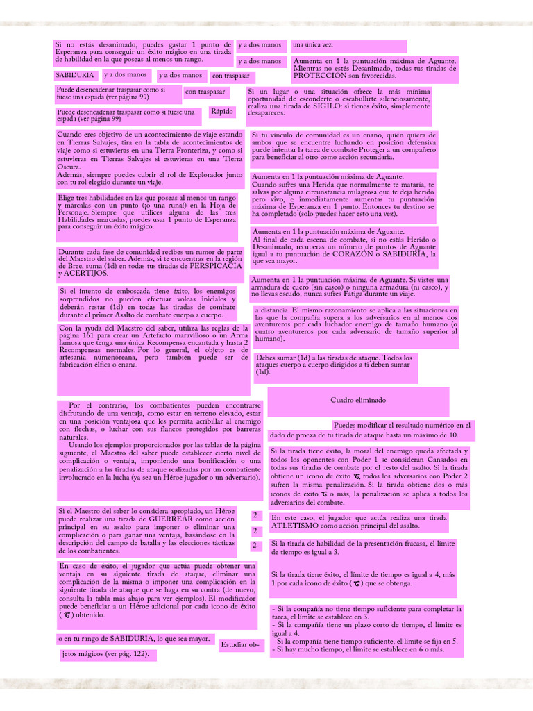 Erratas Imprimir Color Rosa v1.3 | PDF