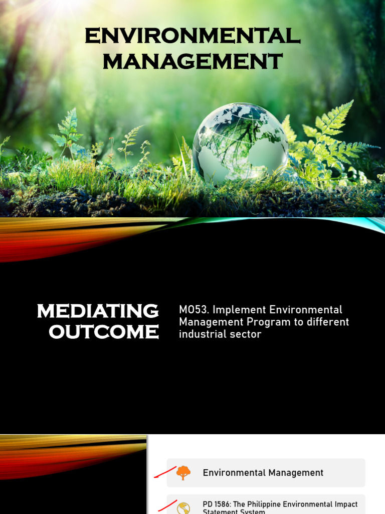 Environmental Management | PDF | Environmental Impact Assessment ...