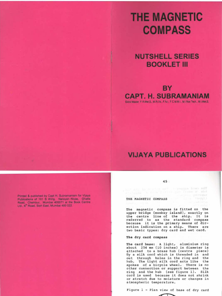 The Magnetic Compass Capt Subramaniam | PDF | Compass