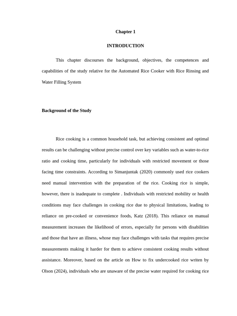 Chapter 1 Revised Nyenye | PDF | Water | Rice