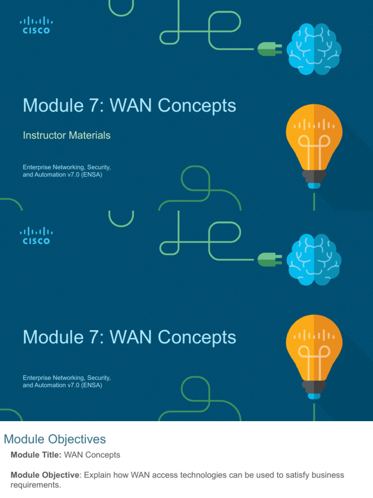Traditional WAN Connectivity Options | PDF | Digital Subscriber Line ...