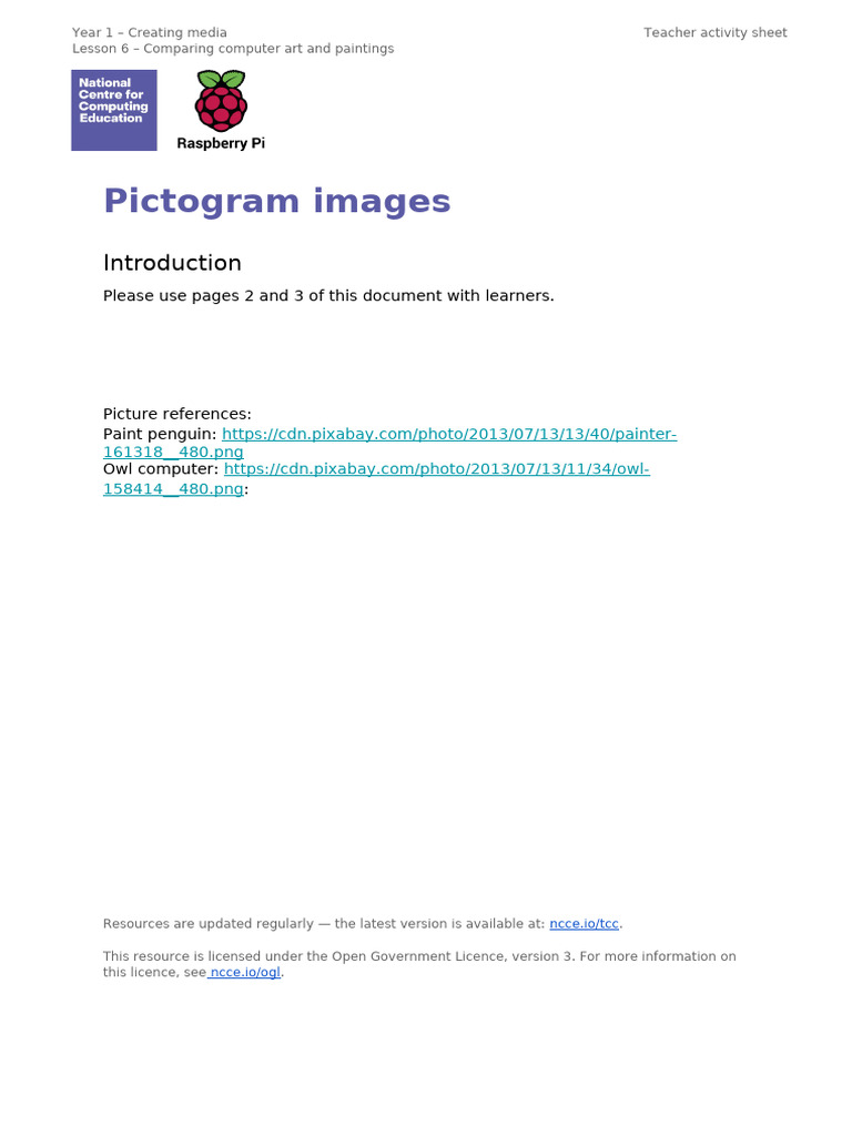 AP Resource - Pictograms For Voting | PDF