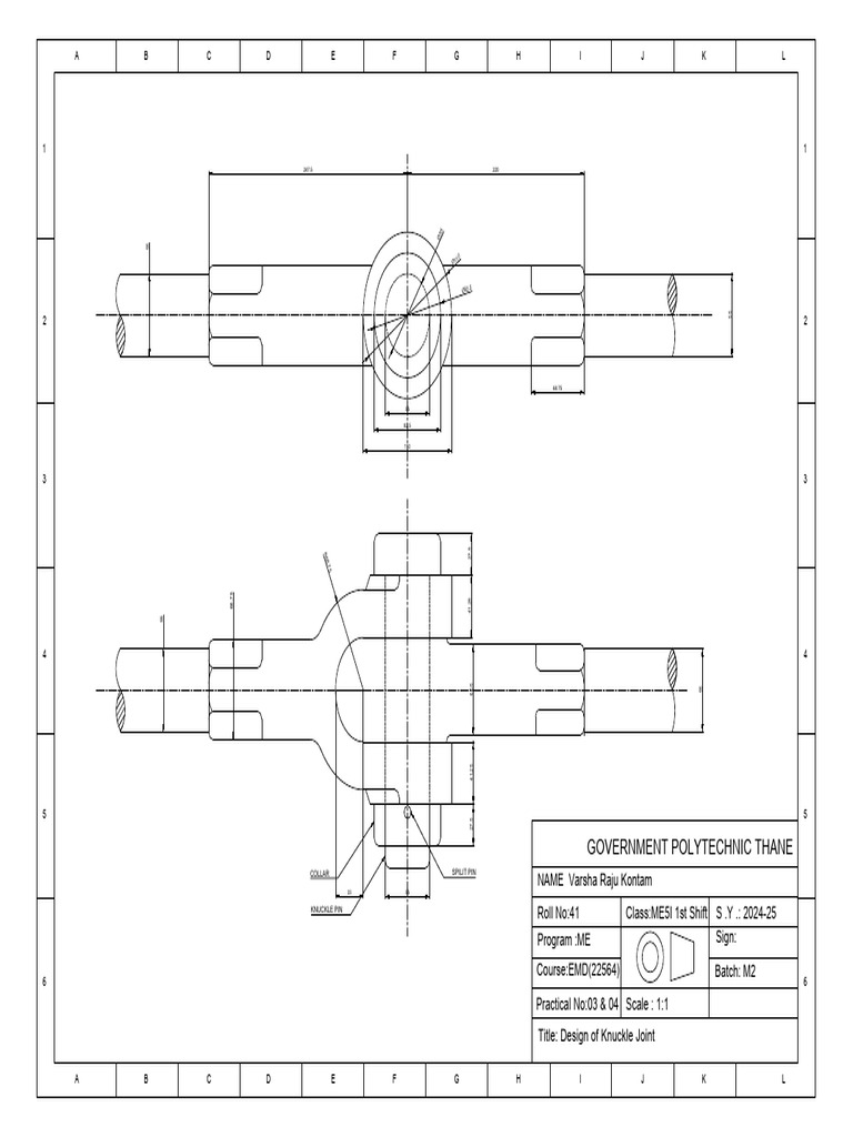 Knuckle Joint Assy | PDF