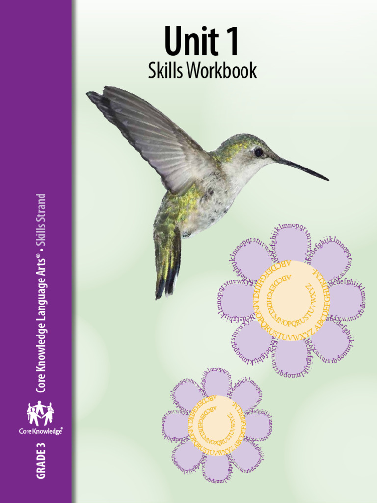 Grade 3 Skills Workbook: Unit 1 | PDF | Creative Commons License ...