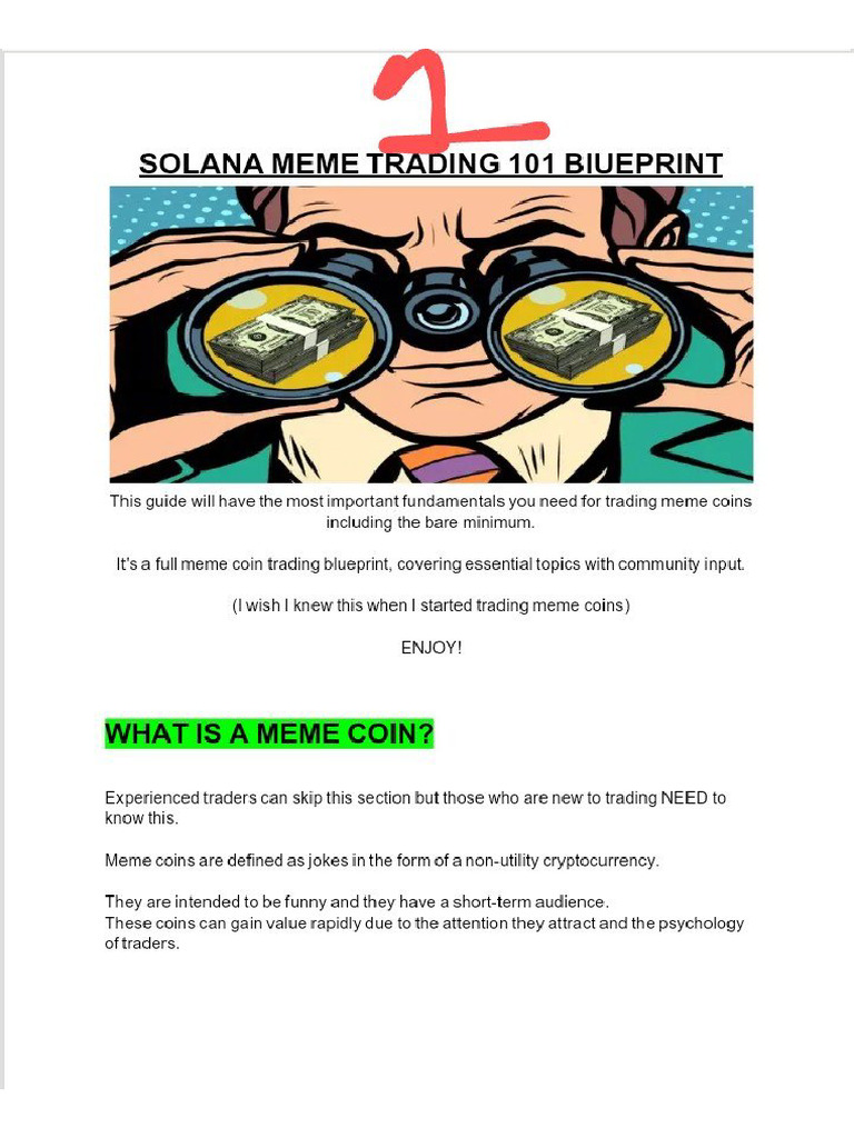 Meme Trading 101 | PDF