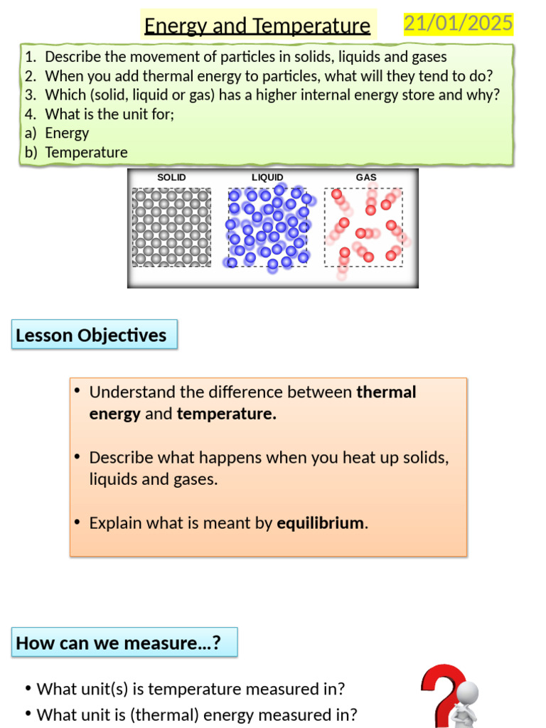 Energy and Temperature | PDF | Heat Transfer | Evaporation