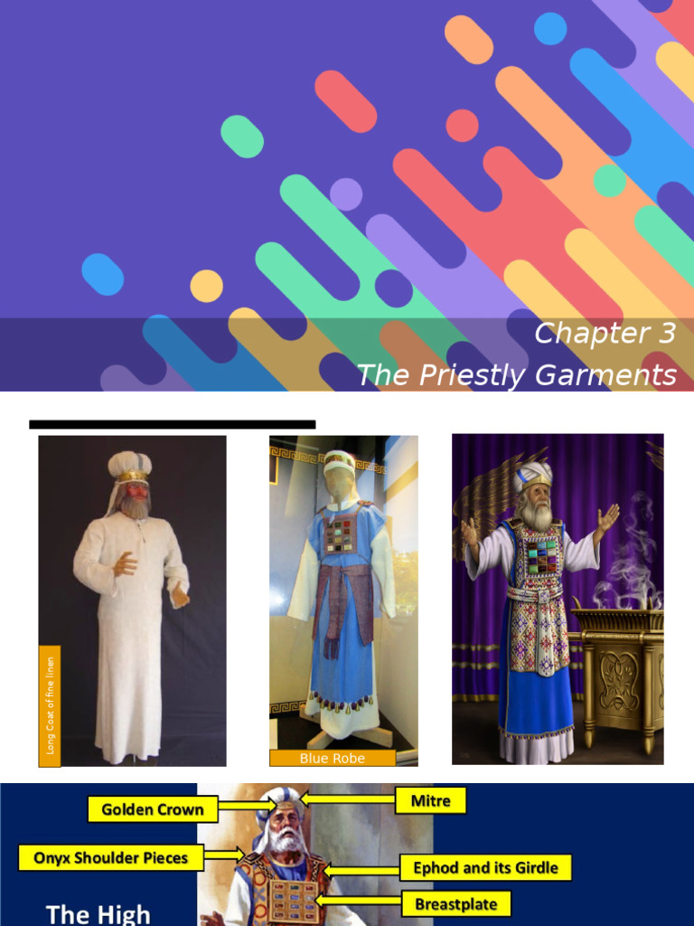 Lesson 3 - The Priestly Garments | PDF