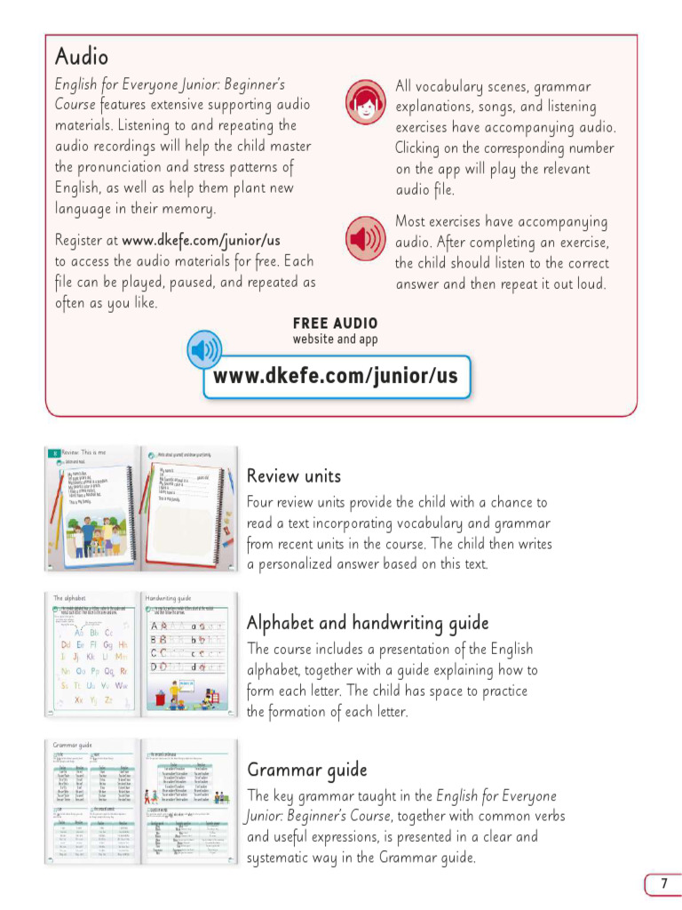 English For Everyone Junior Beginners-Trang-7 | PDF | Question ...