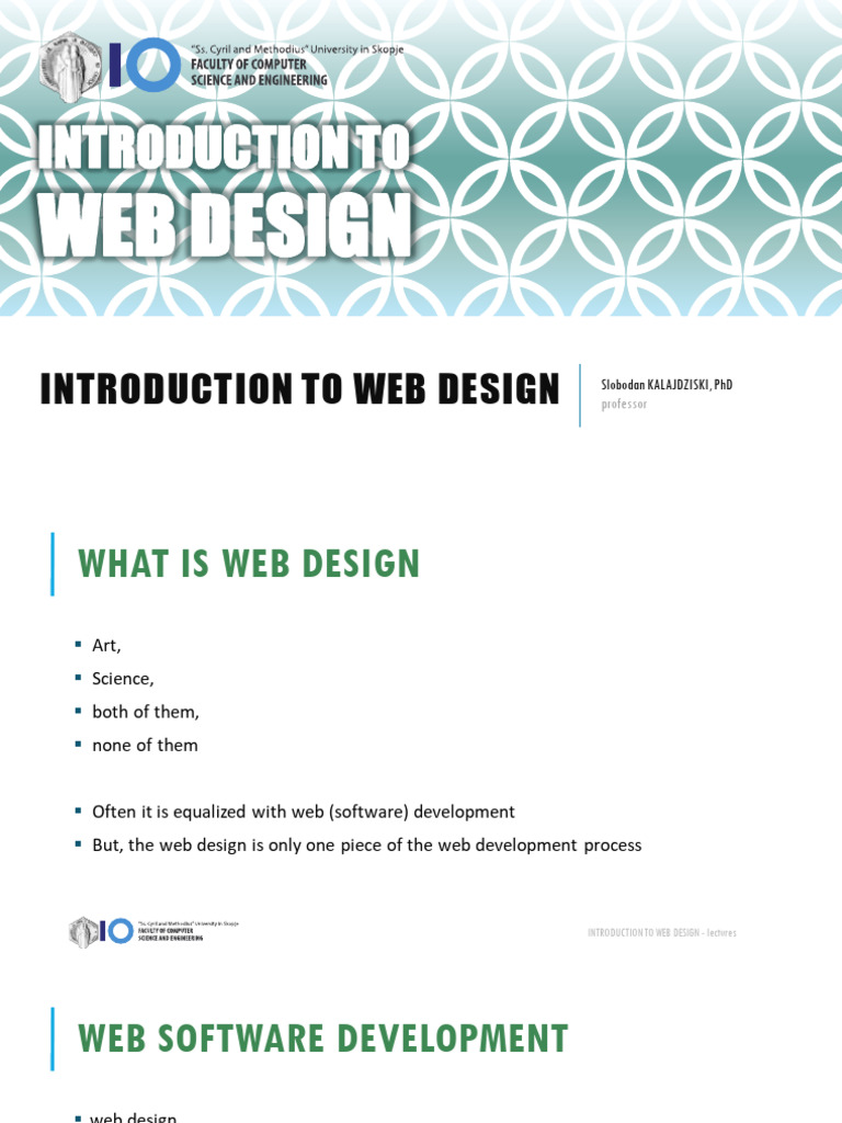 00-Introduction To Web Design (En) | PDF | Web Design | Hypertext
