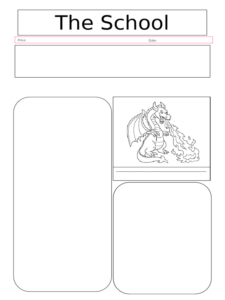 Newspaper Template - Dragon | PDF