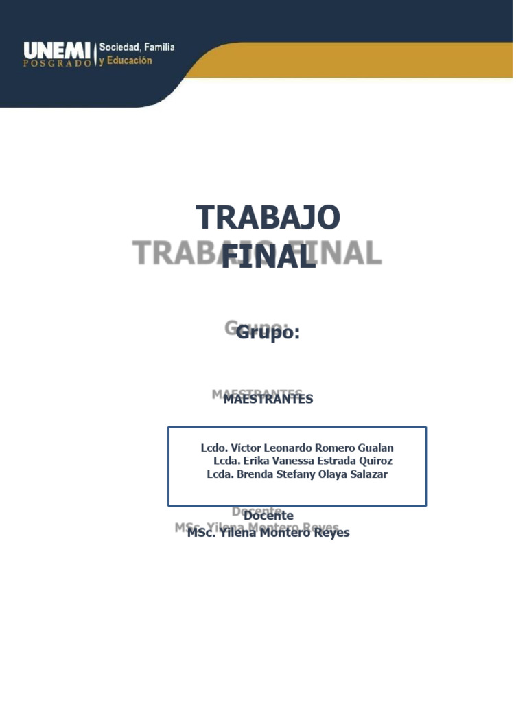 Proyecto Final 4 Modulo132. | PDF | Dislexia | Hemisferio cerebral