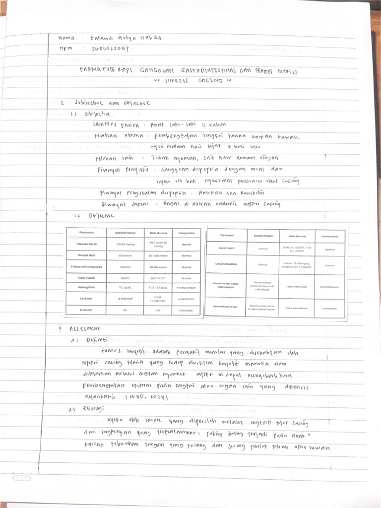 Makalah Cacing | PDF