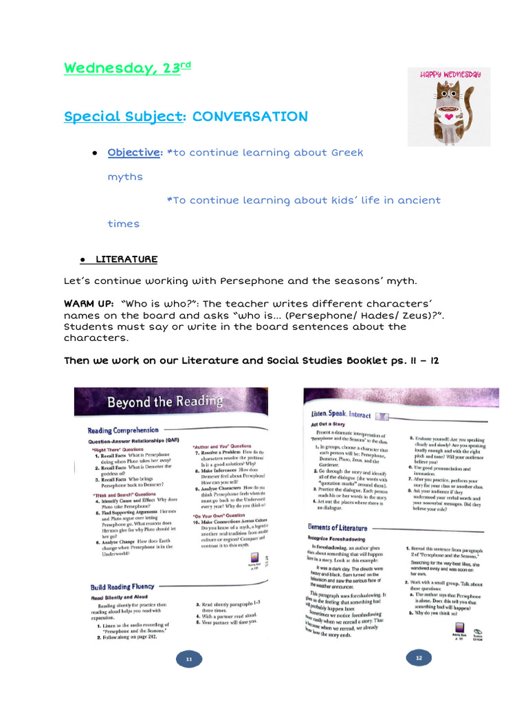 Wednesday, 23rd | PDF