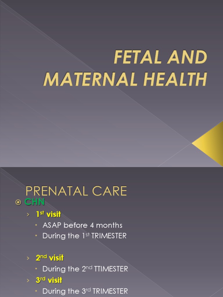 Fetal and | PDF | Fetal Viability | Pregnancy