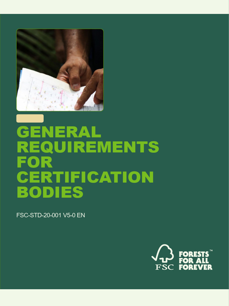 FSC-STD-20-001 - V5-0 - EN General Requirements Certification Bodies ...