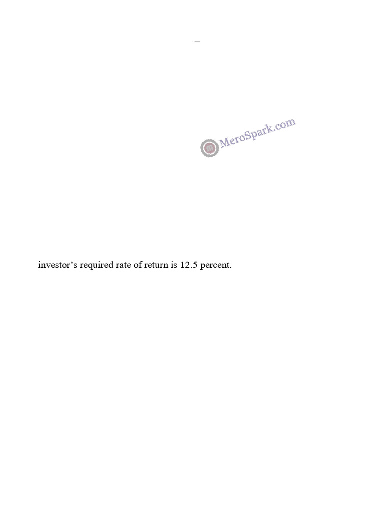 BBA-TT 3rd Semester Fall Question Paper 2017 - Merospark - Com | PDF | Bonds (Finance) | Dividend