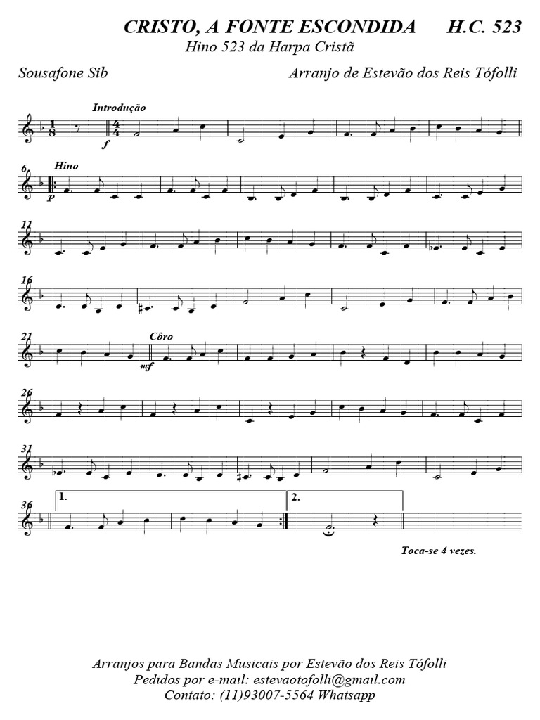 Sousafone Sib 523 | PDF