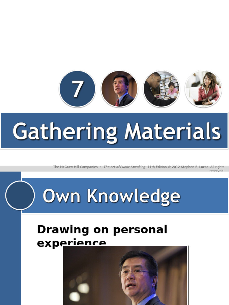 Public Speaking Research Resources Guide | PDF | Publishing