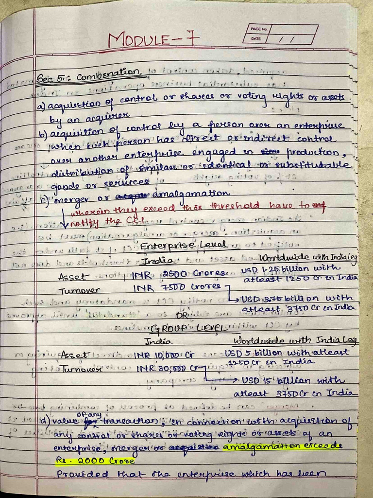 Comp Law - Module 7 | PDF
