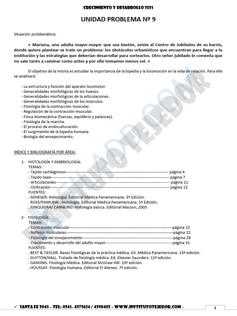 CyD UP9 2021 | PDF | Articulación | Cartílago