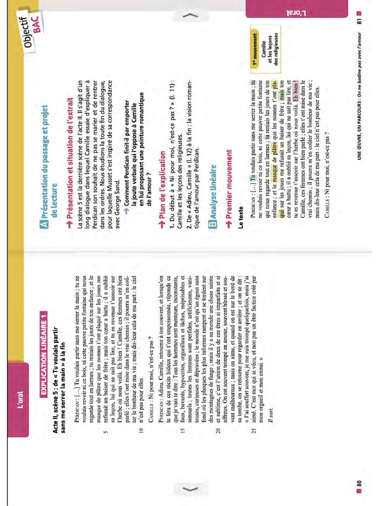 Explications Linéaires 1 À 3 Badine | PDF