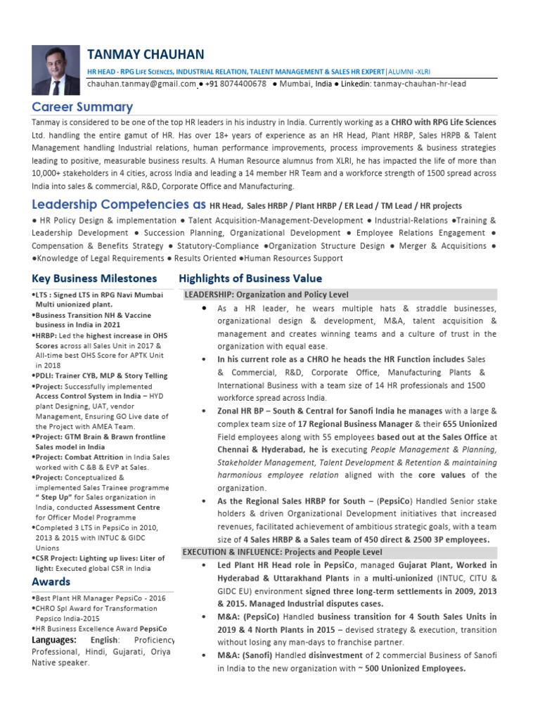 Naukri TANMAYCHAUHAN (19y 0m) | PDF | Human Resource Management | Business