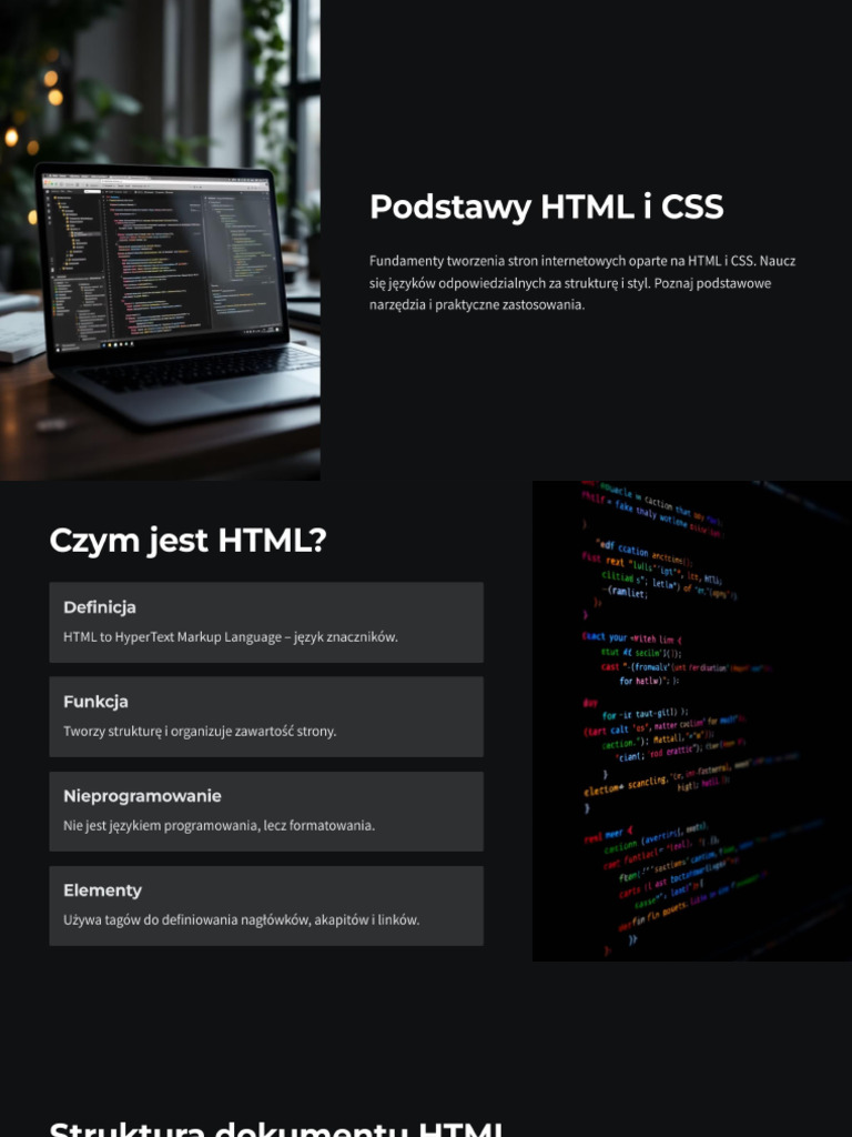 Prezentacja HTML CSS | PDF