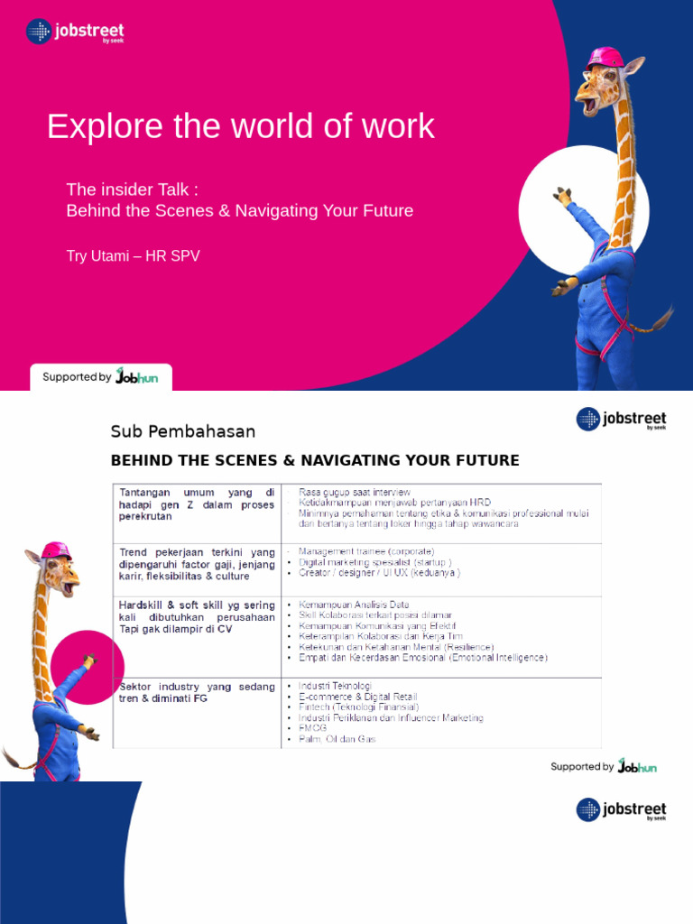 Template PPT Jobstreet | PDF