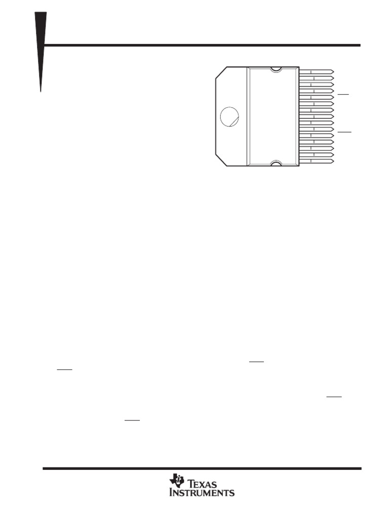 Octal Intelligent Power Switch IC | PDF | Logic Gate | Computer Engineering