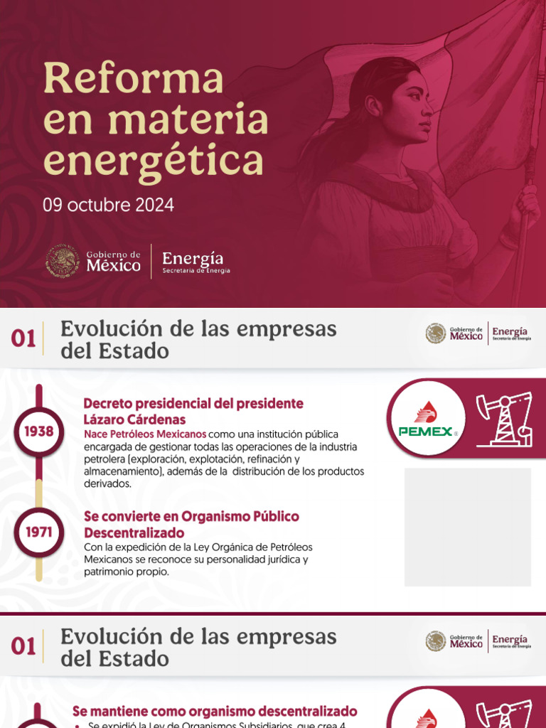 Reforma en Materia Energética México | PDF