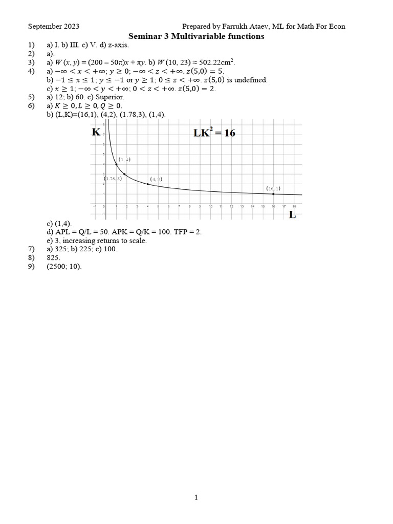 MfE - Sem 3 - 2023-24 Answers | PDF