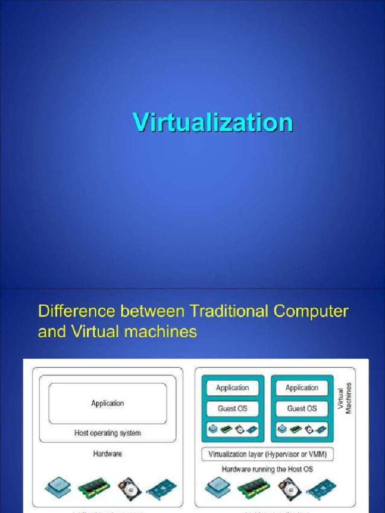 Module 2_Virtual Machines and Virtualization of Clusters and Data Centers | PDF