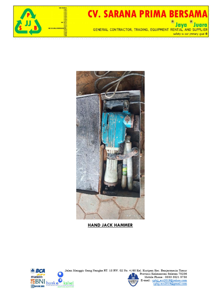 Foto Hand Jack Hammer | PDF