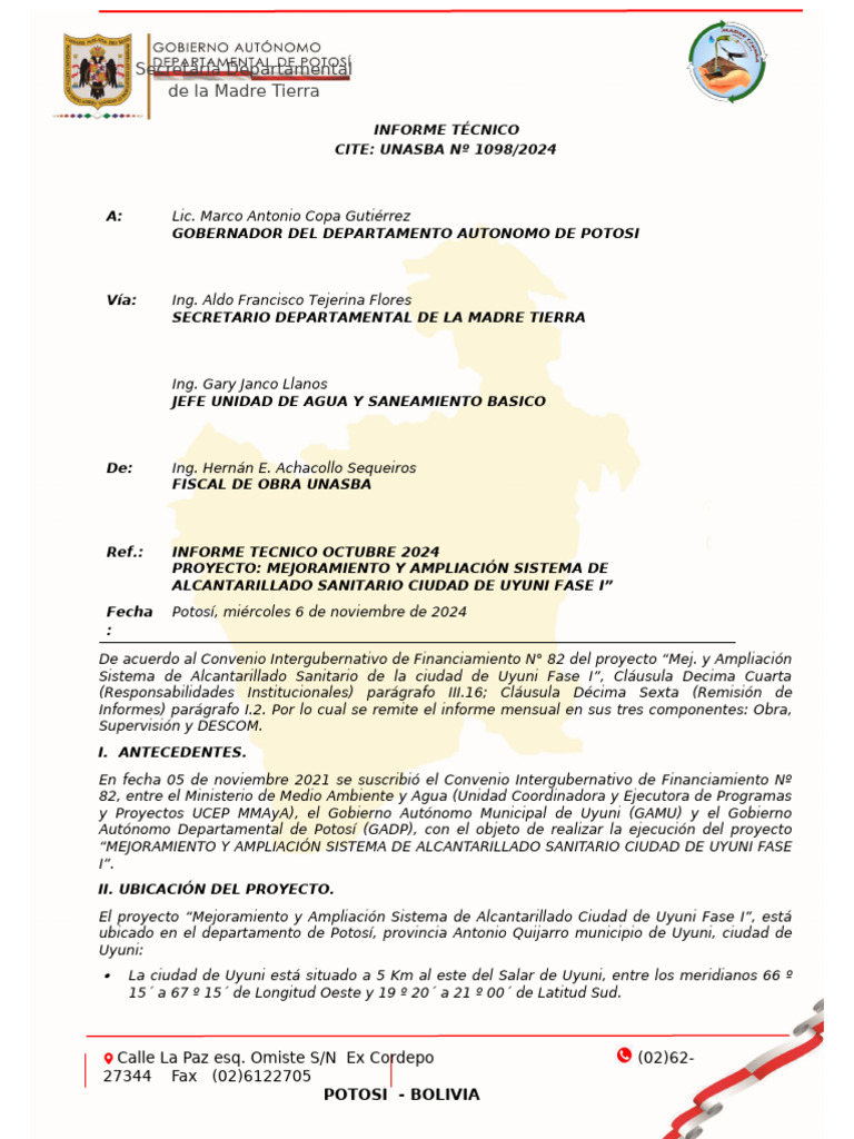 1 Inf Tec Octubre 2024 Uyuni 61124 | PDF